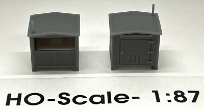 3D PRINTED IR SENSOR BOX HO Model Railroad 2 Unpainted Resin Detail RTR ...