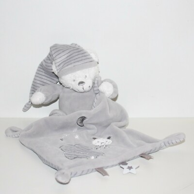 Doudou Ours Max et Sax - Max & Sax - Gris | eBay