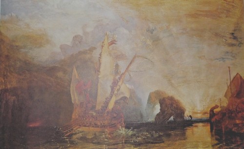 'Ulysses Deriding Polyphemus' by J.M.W. Turner (Poster 27 x 19; Image ...
