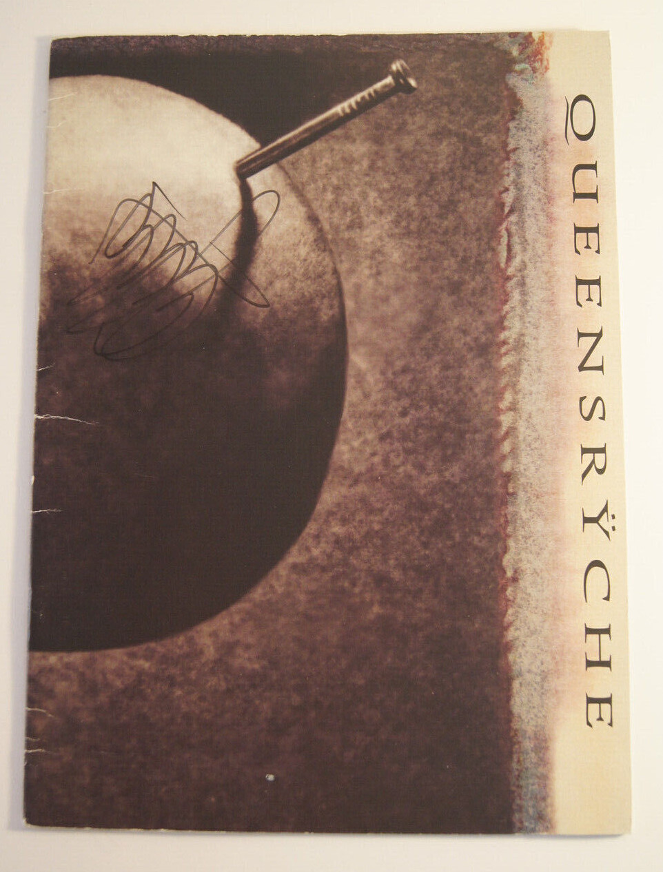 *Signed* Eddie Jackson Queensryche Promised Land Tour 1995 Program ...