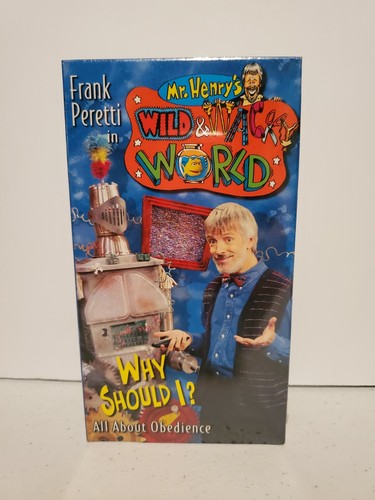 Mr. Henry's Wild & Wacky World Why Should I? Obedience VHS Movie VCR ...