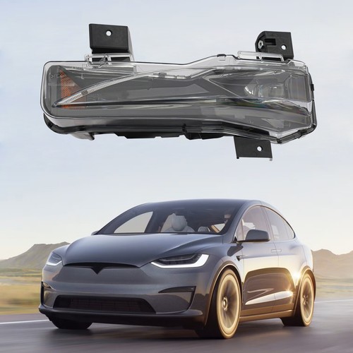 For 2021-2024 Tesla Model X LED Fog Light Assembly Front Fog Lamp ...