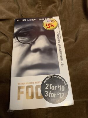 FOCUS SEALED VIDEO (VHS, 2002) William H. Macy Laura Dern 97363403432| eBay