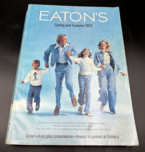 Eaton's 1974 Spring and Summer Catalogue - Clothes, Housewares, Sports ...