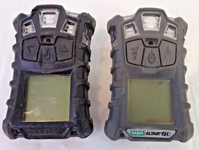MSA Altair 4X Gas Detector Meters Lot of 2, For Parts/ Repair | eBay