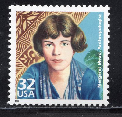 3184g ** MARGARET MEAD ** US Postage Stamp MNH * CELEBRATE THE CENTURY ...