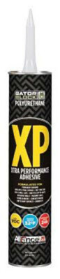 Gator Block Bond XP Polyurethane Adhesive, Low VOC 28 Ounce Tube (1-28 ...