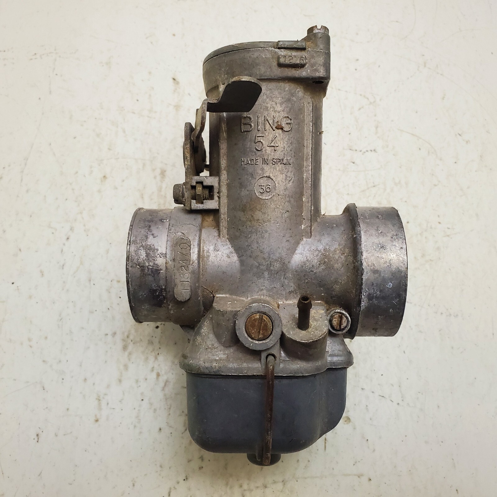 Bing 54 36mm Carburetor Carb For Off-road Motorcycle | Mechanical Choke ...