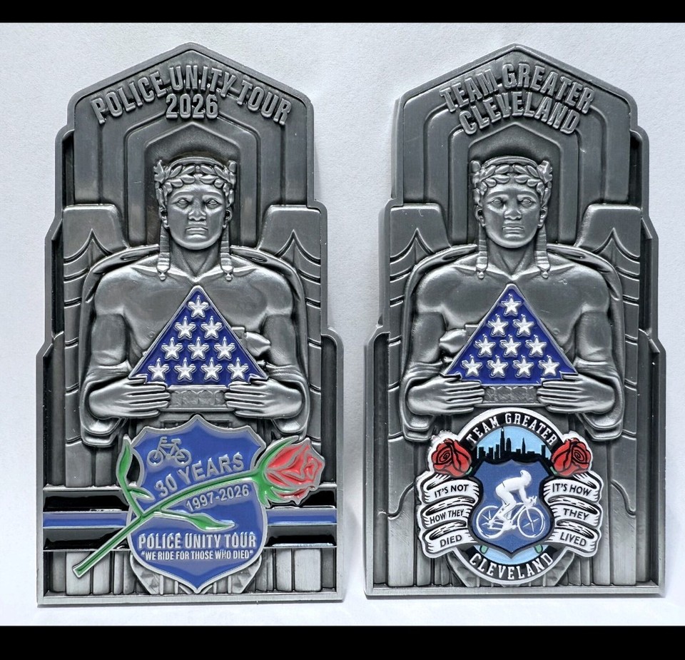 Police Unity Tour 30th Anniversary Team Greater Cleveland challenge ...