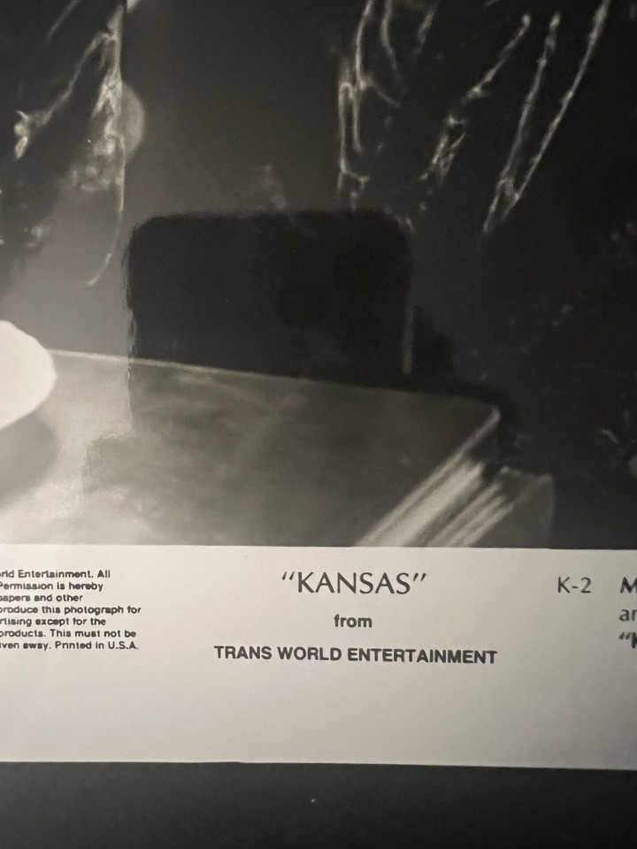 ‘Kansas’ ~ B&W 8”x10” 1988 Trans World Entertainment ~ Matt Dillon | eBay