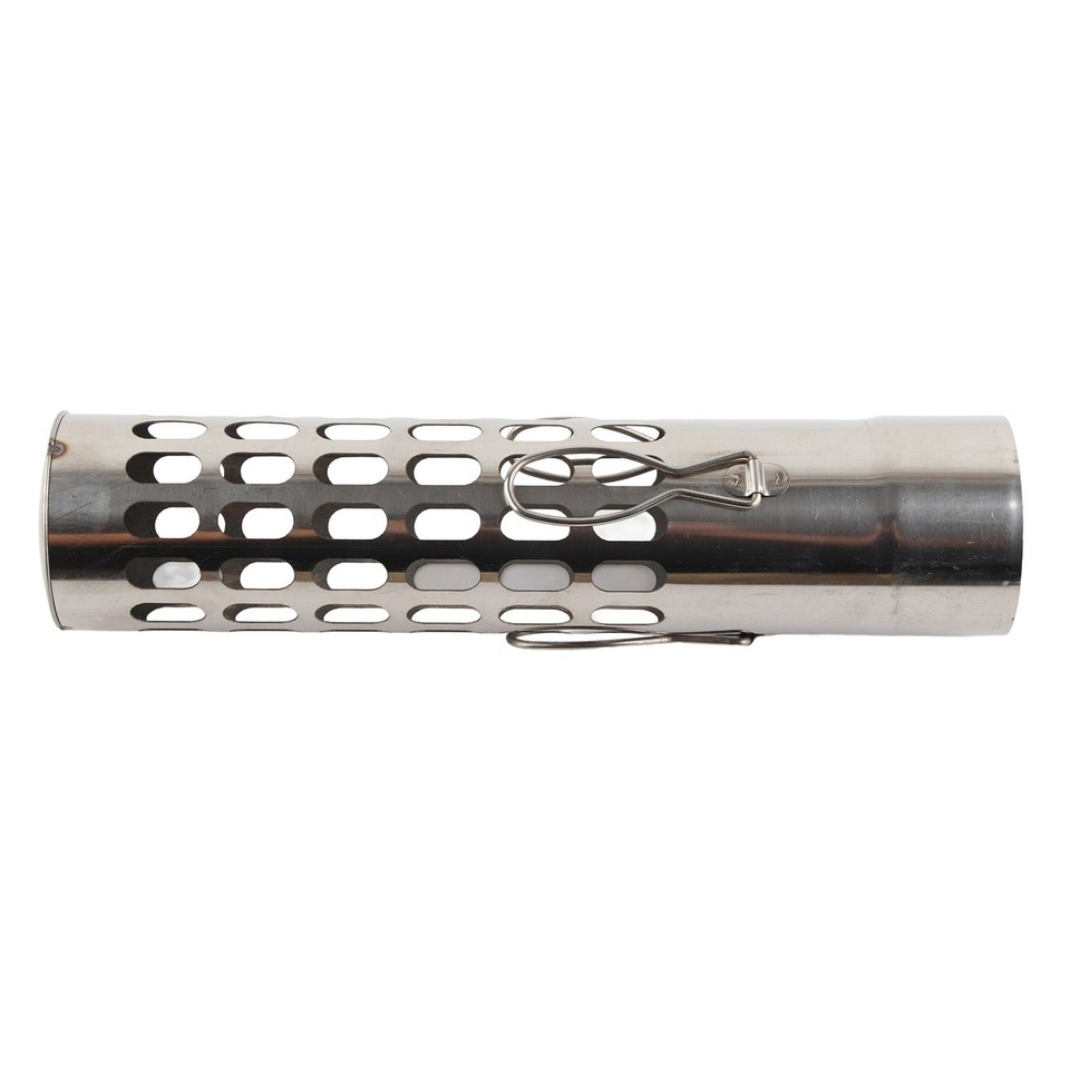 Stainless Steel Tent Stove Chimney Pipe Cover 2.36 Inch Spark Arrestor ...