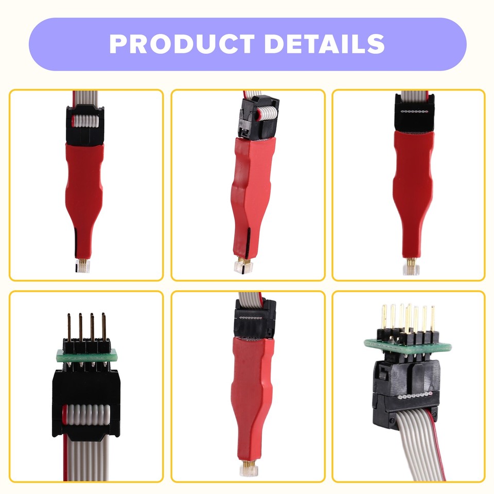 Neuer USON8-Chip 4X3 Probe Line Burning Lese- und Schreibadapter QFN8 ...