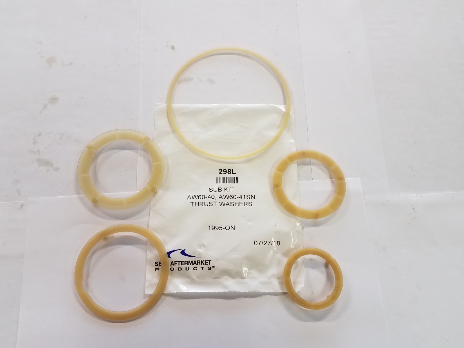 . AW60-40, AW60-41SN Transmission Thrust Washer Kit 1995-ON | eBay
