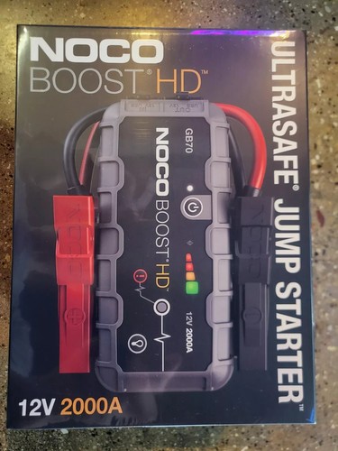NOCO GB70 Boost HD Jump Starter - 12V UltraSafe Lithium Portable Power ...