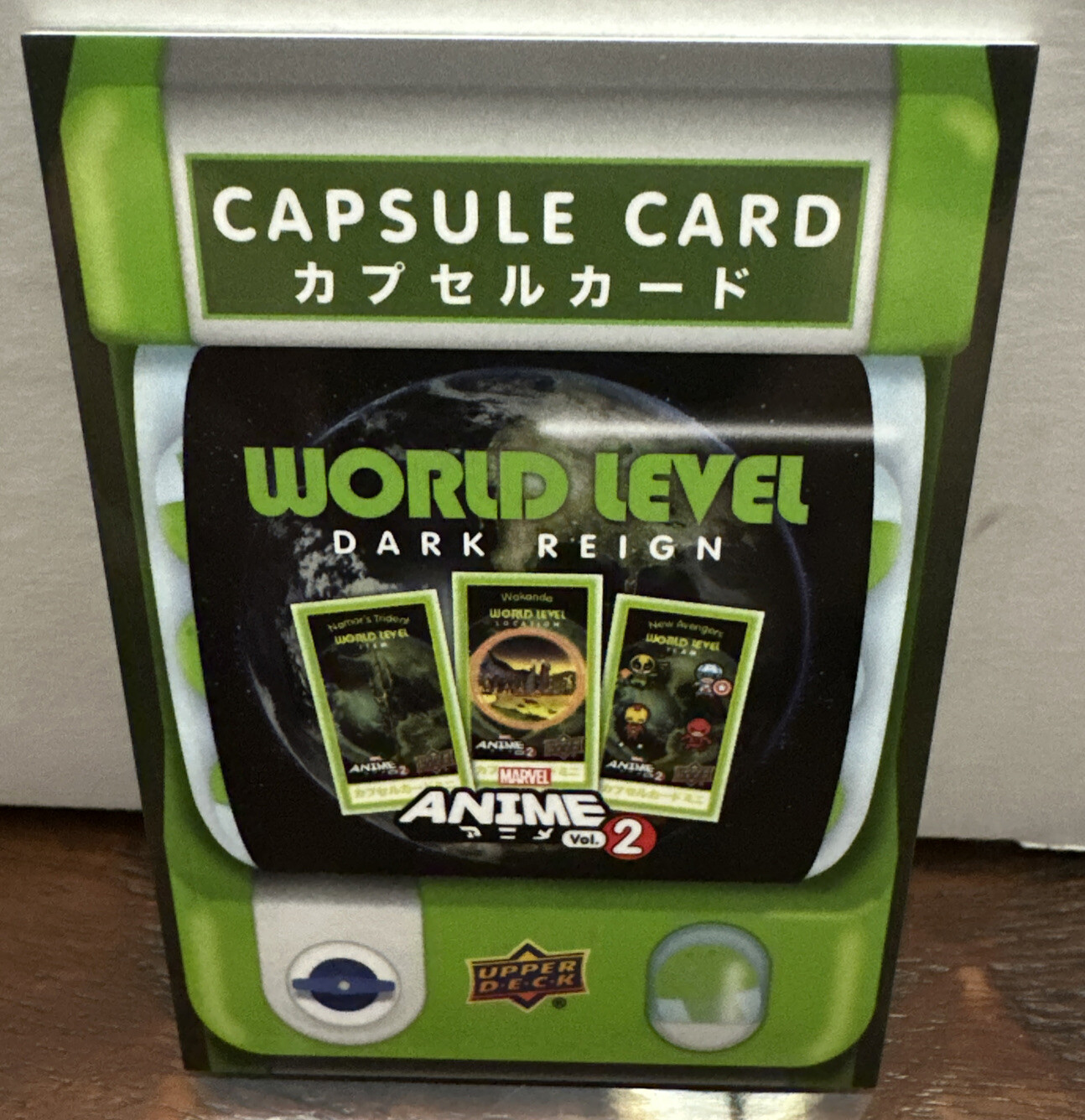2023 Marvel Anime Vol. 2 Capsule Card World Level Dark Reign #WL-04 ...