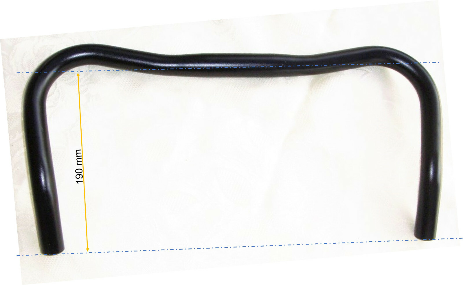 Aluminium Handlebar Bull Horn Handlebar for Fixie/Single-Speed 25,4mm ...