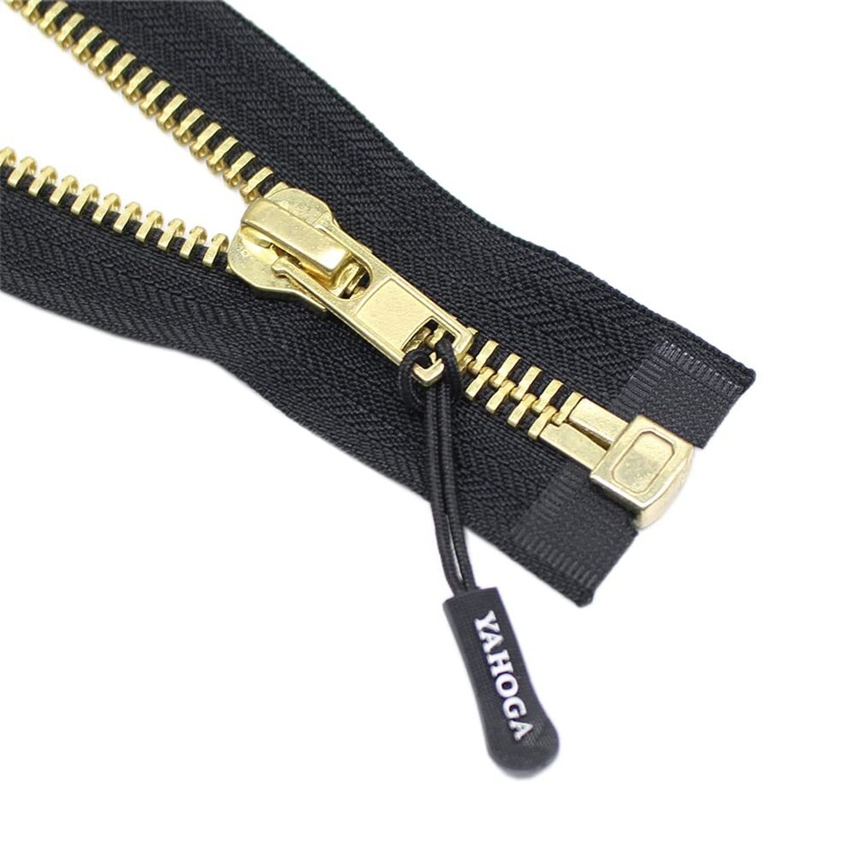 #10 29 Inch Brass Separating Jacket Zipper Right Handed Heavy Duty ...