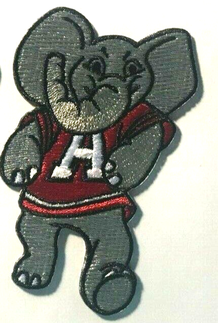 Alabama patch Bama Crimson Tide elephant patch iron on univ. of AL 3.5 ...
