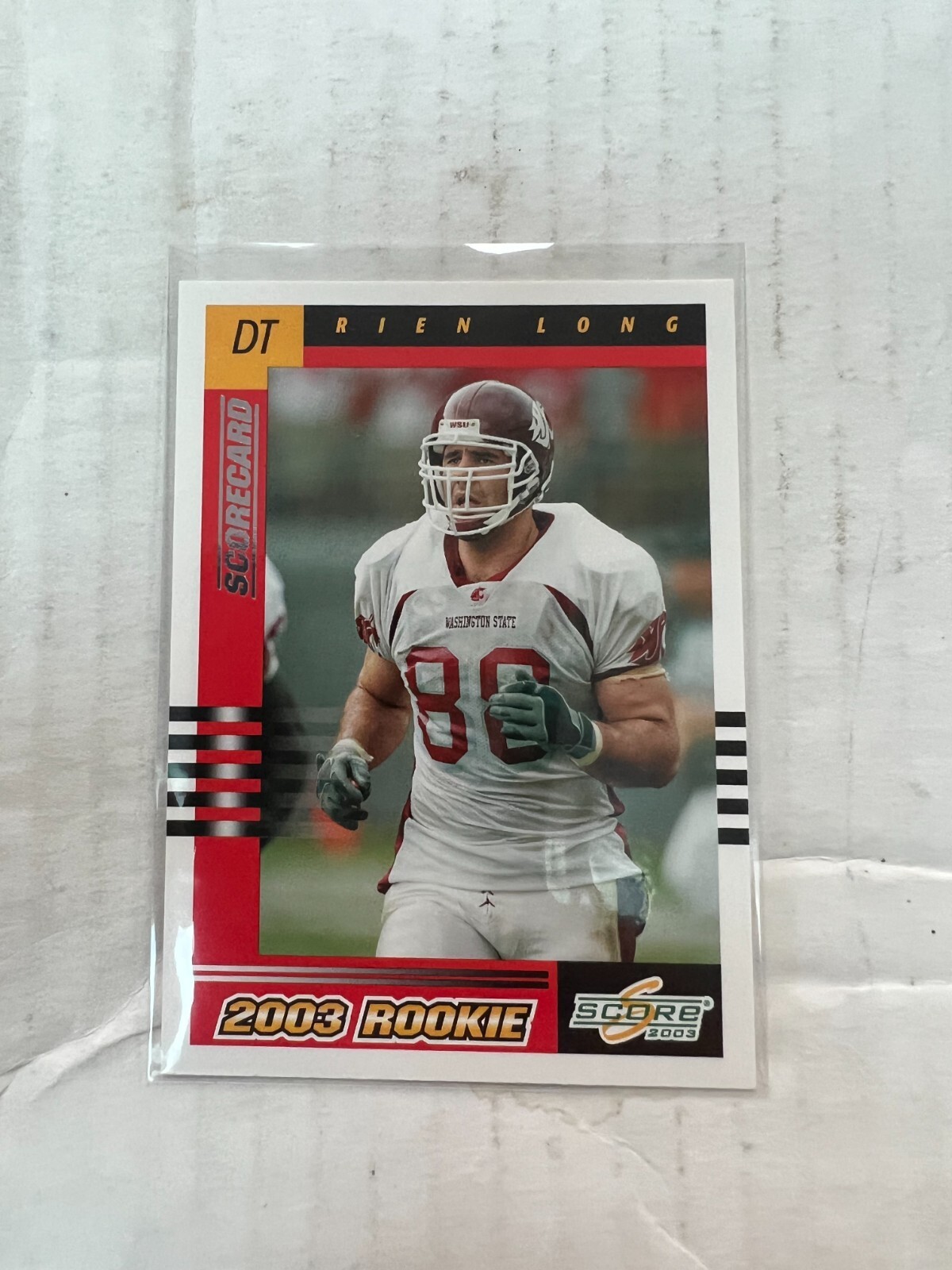 Rien Long 2003 Score Rookie Card #321 Serial #031/500 | eBay
