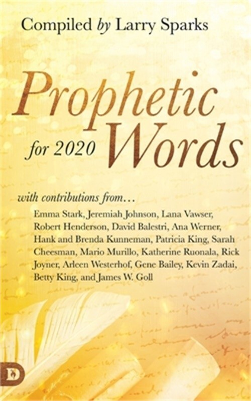 Prophetic Words for 2020 (Hardback or Cased Book) 9780768452266 | eBay
