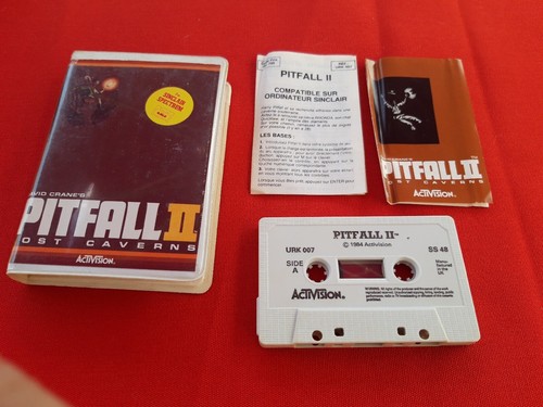 Pitfall II 2 Lost Caverns David CRANE'S Zx Spectrum 48K Sinclair ...