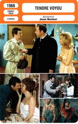 FICHE CINEMA : TENDRE VOYOU Belmondo,Tiller,Marielle,Becker1966 Tender ...