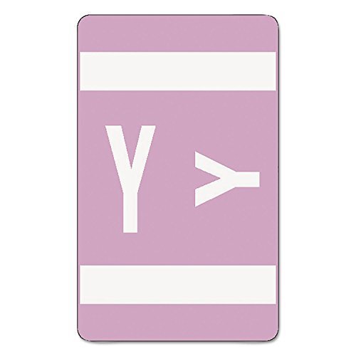 AlphaZ ACCS Color-Coded Alphabetic Label, Y, Lavender, 100 Labels per ...