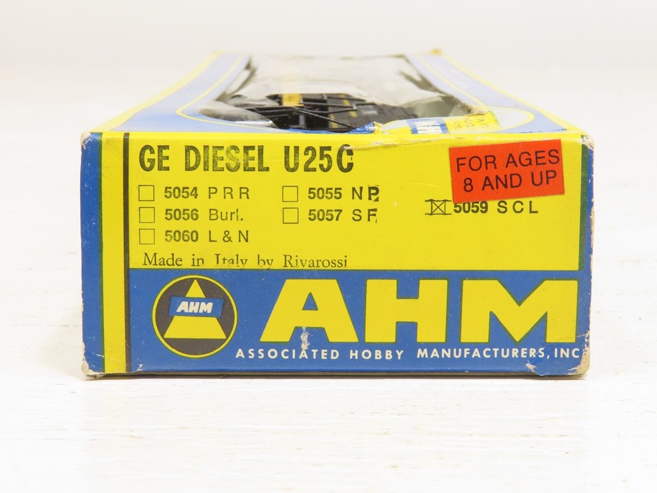 AHM 5059 HO Seaboard Coast Line GE Diesel U25C LN | eBay