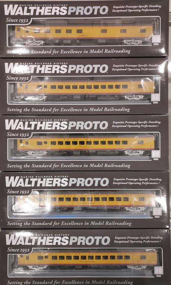 NEW 24 Cars total - 23 Walther's Proto UP Heritage Fleet + 1 UP ACF ...