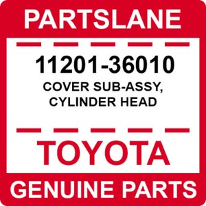 11201-36010 Toyota OEM Genuine COVER SUB-ASSY, CYLINDER HEAD | eBay