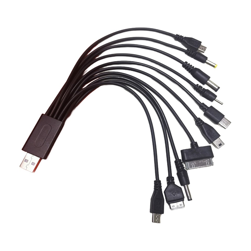 Fast Charging Multi-port Cable Universal 10-in-1 Multi-device | eBay UK