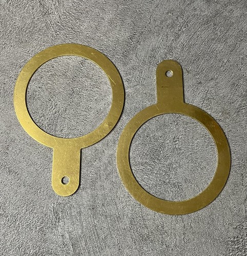 75mm Brass Earth Tag, Banjo Pack Of Two Cable Termination | eBay UK