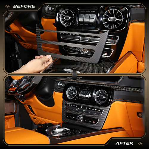 For Benz G-Class W464 G63 19-23 Volume Audio Control Panel Trim Matte ...