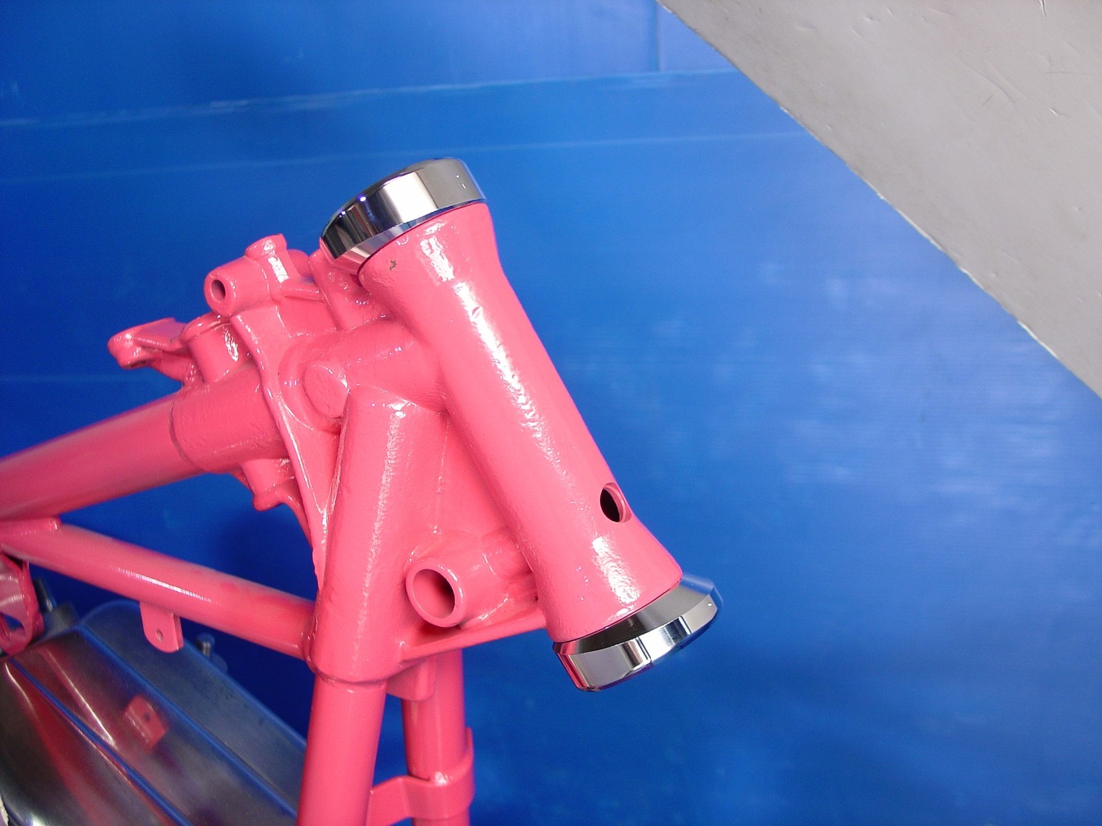 3° Raked Fork Neck Cup Kit Knucklehead Panhead Shovlehead FLH FL FX ...