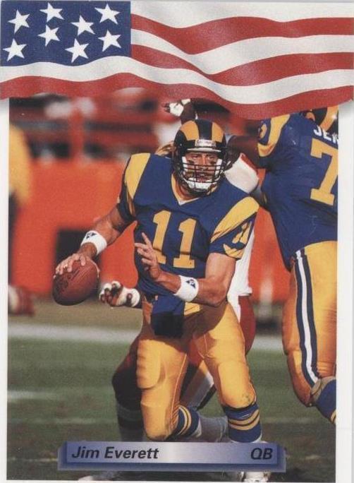 1992 All World - Jim Everett #198 for sale online | eBay
