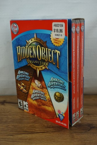 Pop Cap- Hidden Object Collection (PC CD-ROM, 2010, 3 Complete Games ...