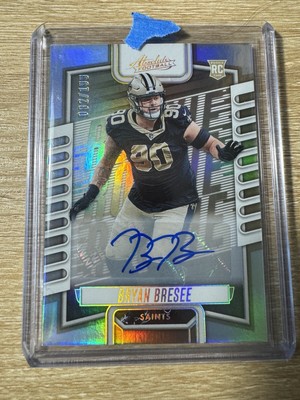 2023 Panini Absolute Bryan Bresee Auto /199 Rookie Silver Spectrum #160 ...