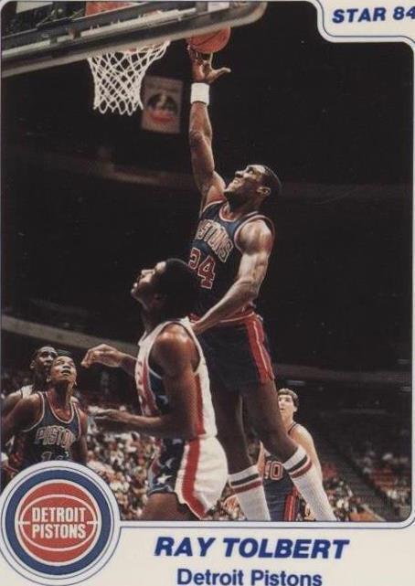 1983-84 Star - Ray Tolbert #95 (RC) for sale online | eBay