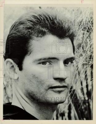 1965 Press Photo Actor Chris Robinson, Star of "12 O'Clock High ...