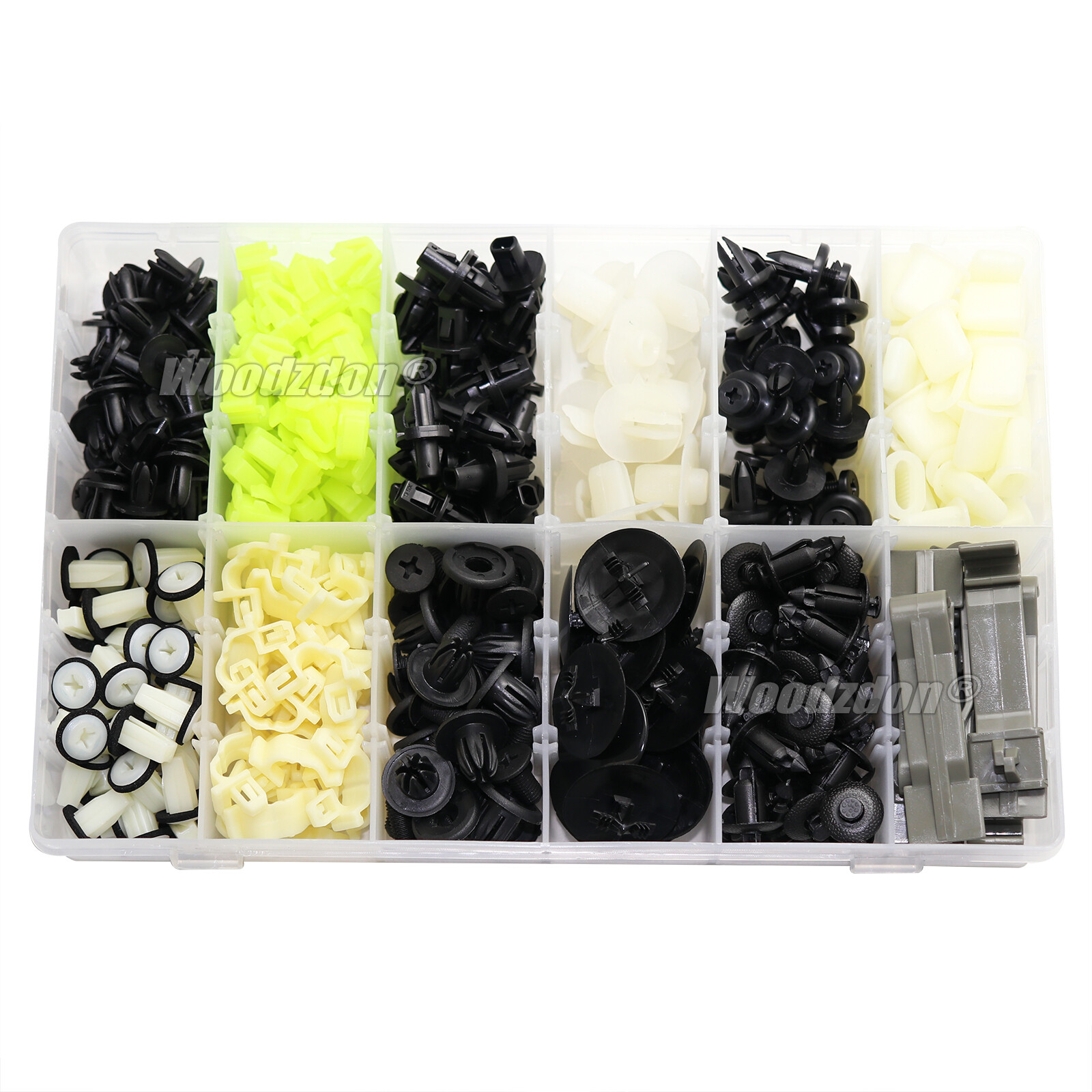 355 Clip Hood Fender Bumper Windshield Washer Hose Retainer Assortment ...