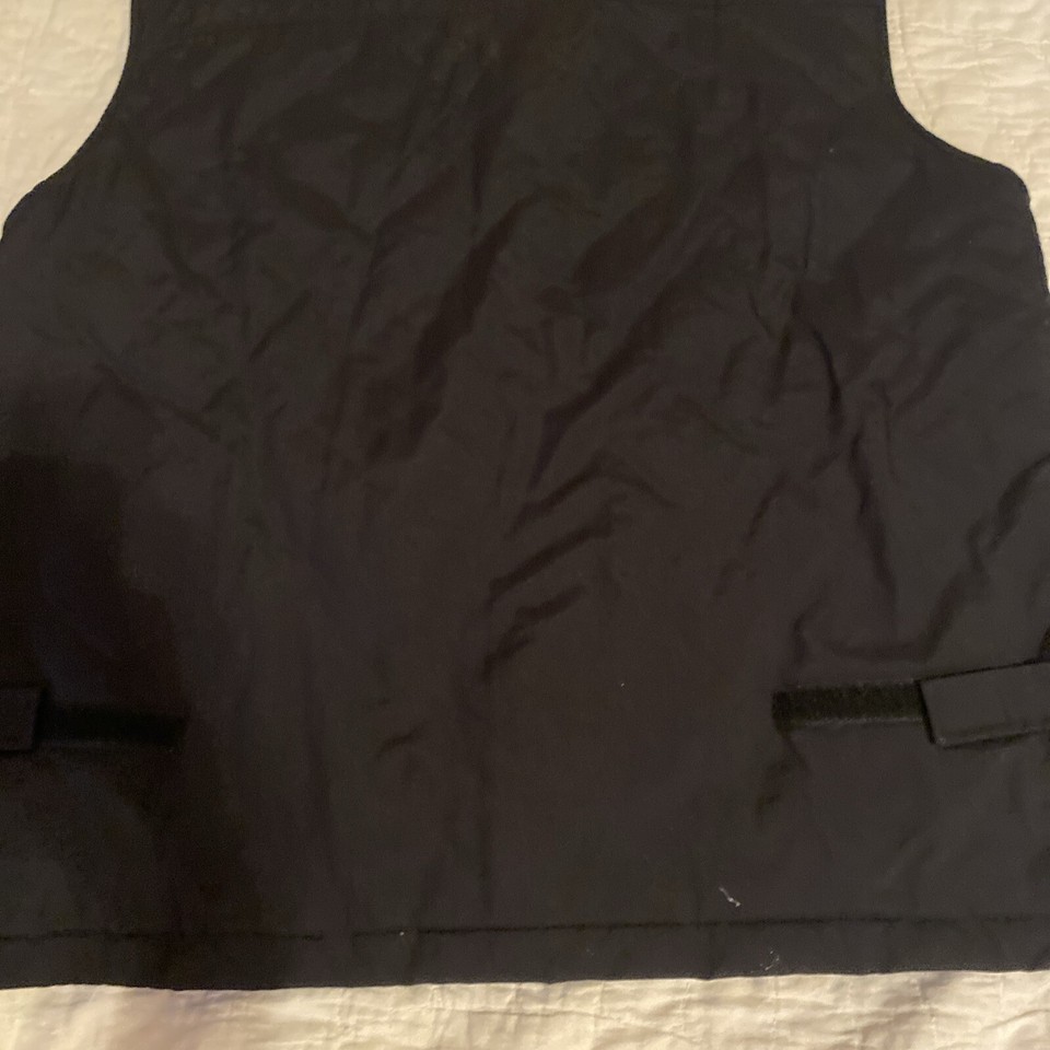 Ivy Crew Vest Men L Black Fishing Jacket Utility Safari Cargo Explorer ...