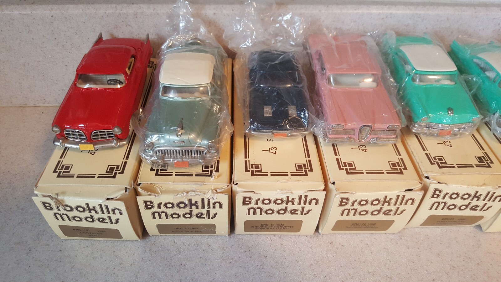 FULL SET OF FIRST 30 BROOKLIN 1:43 Scale MODEL CARS MADE | eBay