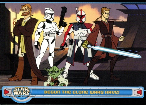 STAR WARS THE CLONE WARS 2004 TOPPS PROMO CARD P1 | eBay