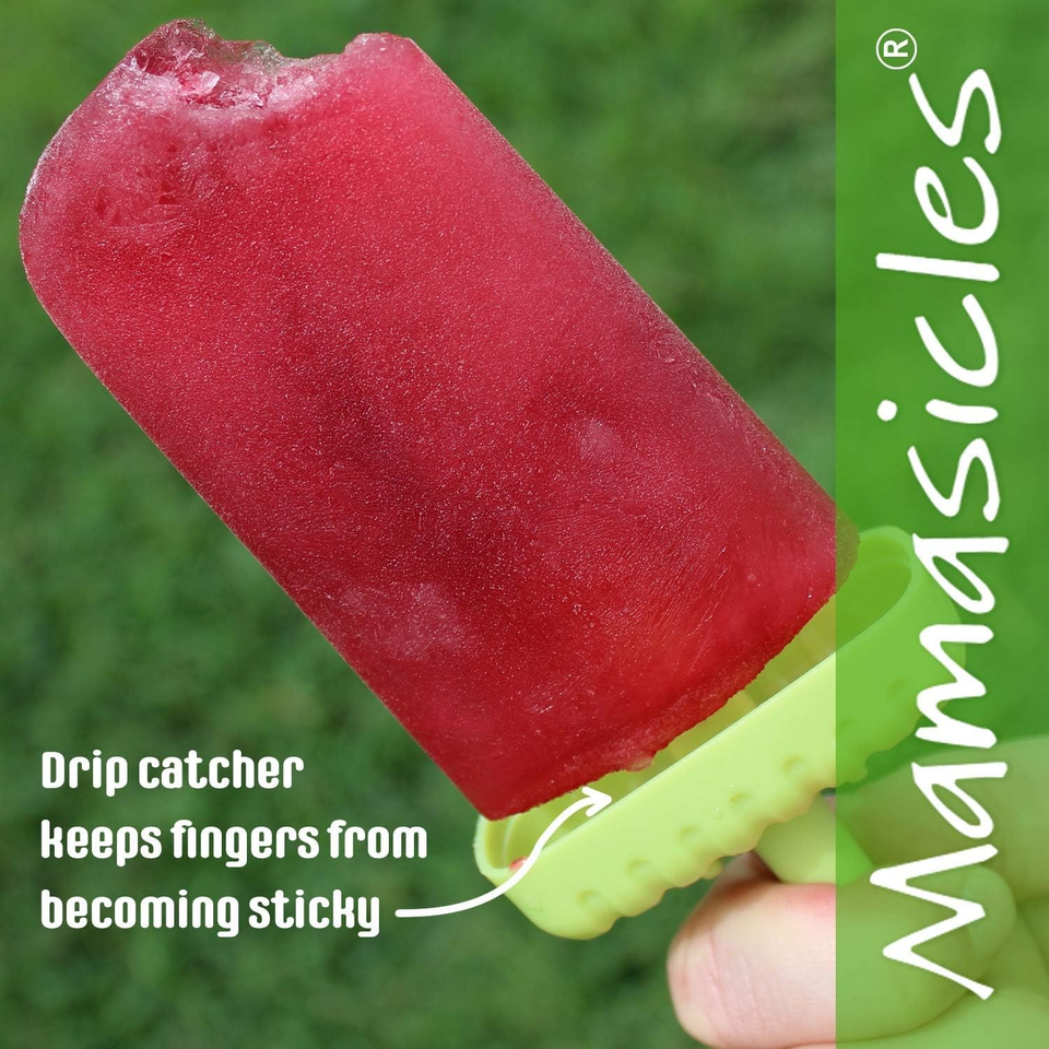 Popsicles Molds with Sticks 6 Individual Pieces BPA Free Popsicle ...
