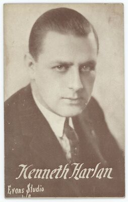 Silent Movie Actor Kenneth Harlan Vintage Exhibit Postcard | eBay