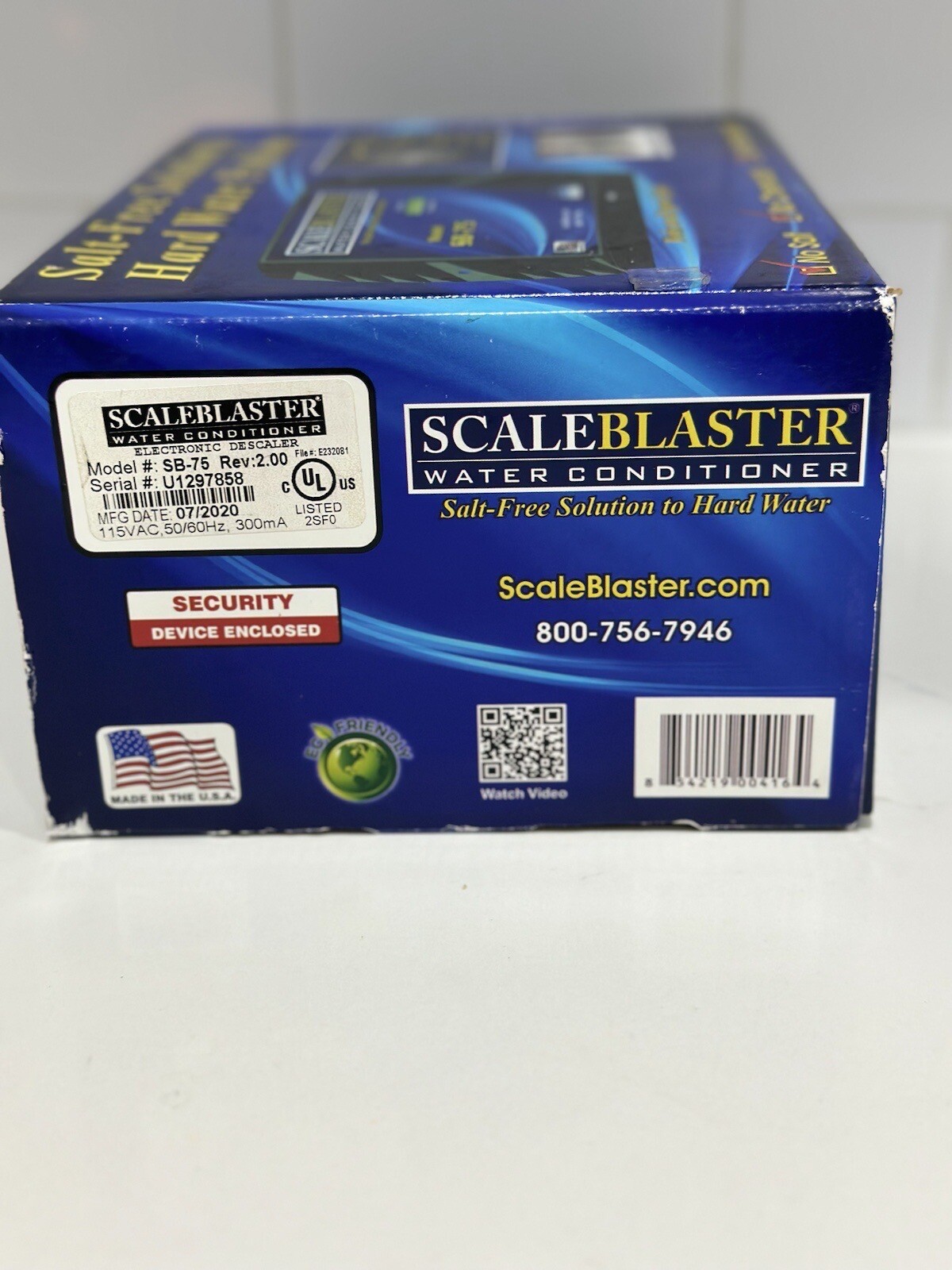 ScaleBlaster Electronic Water Conditioner Descaled Lime Scale Remover ...