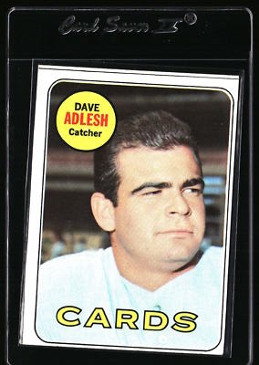 1969 Topps Dave Adlesh #341 St. Louis Cardinals | eBay