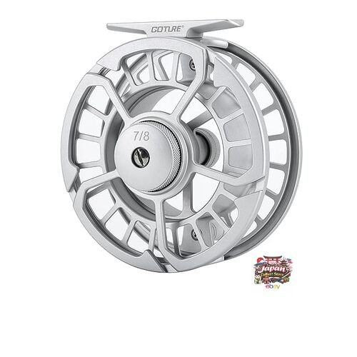 Goture Fly Reel Drop-Down Reel Large Arbor Aluminum Alloy Disc Drag | eBay