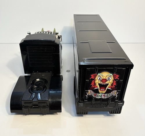 Large 23 3/4” Vintage Maximum Overdrive Semi Truck Black Big Rig Green ...