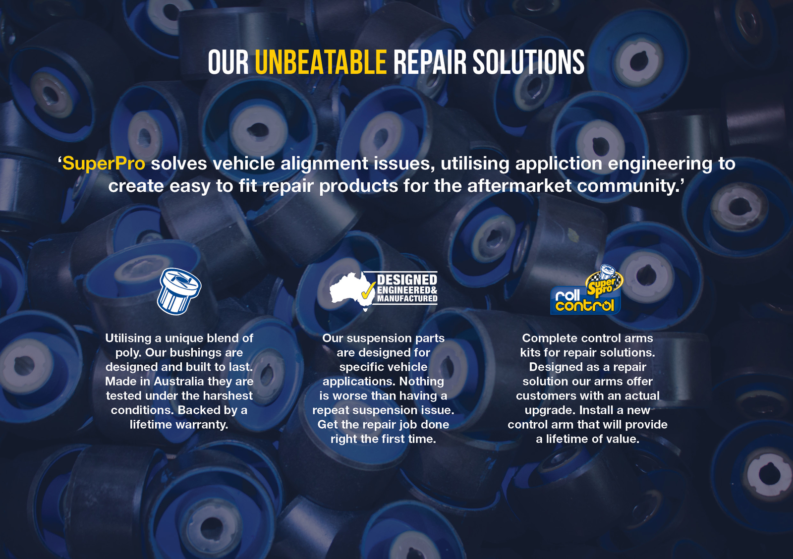 SuperPro Control Arm Lower-Inner Bush Kit SPF3224K | eBay